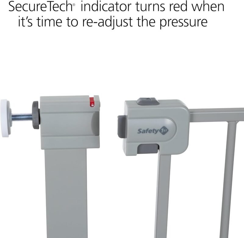 Safety 1ˢᵗ Simple Pass Walk-Through Gate - Grey - OZEY